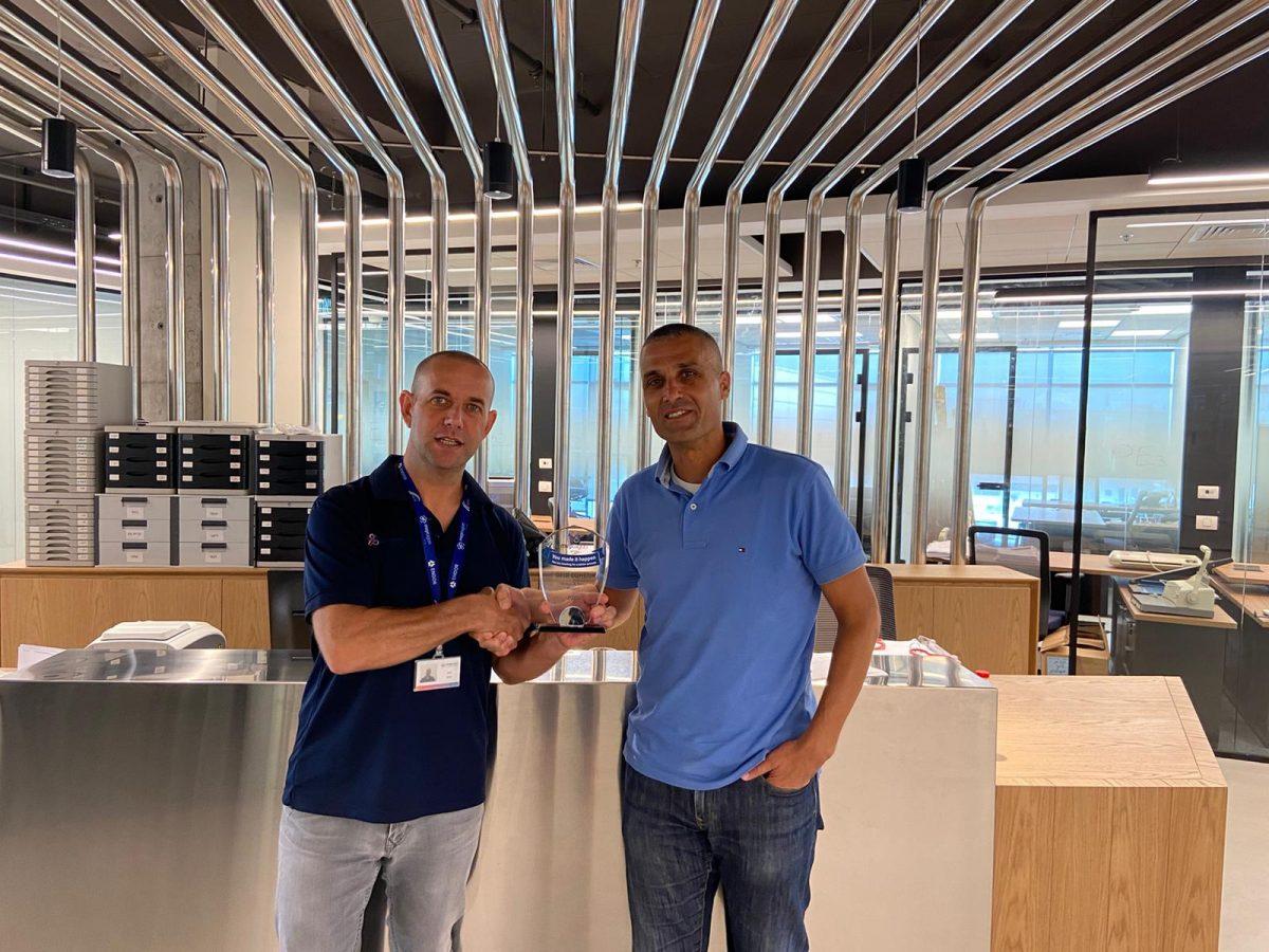 Project completion sign - Meptagon